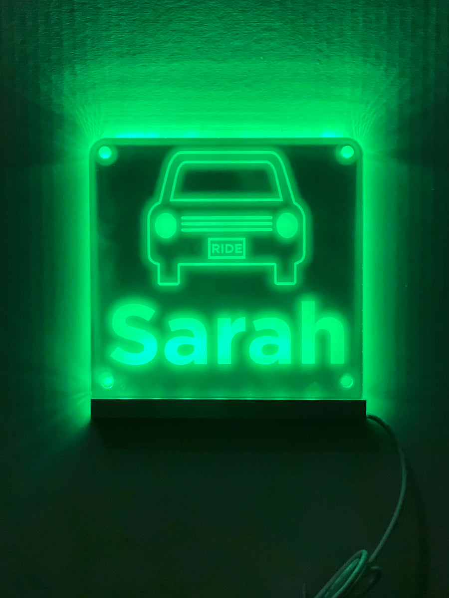 Rideshare & In Vehicle LED Lights – Texas Metal Makers