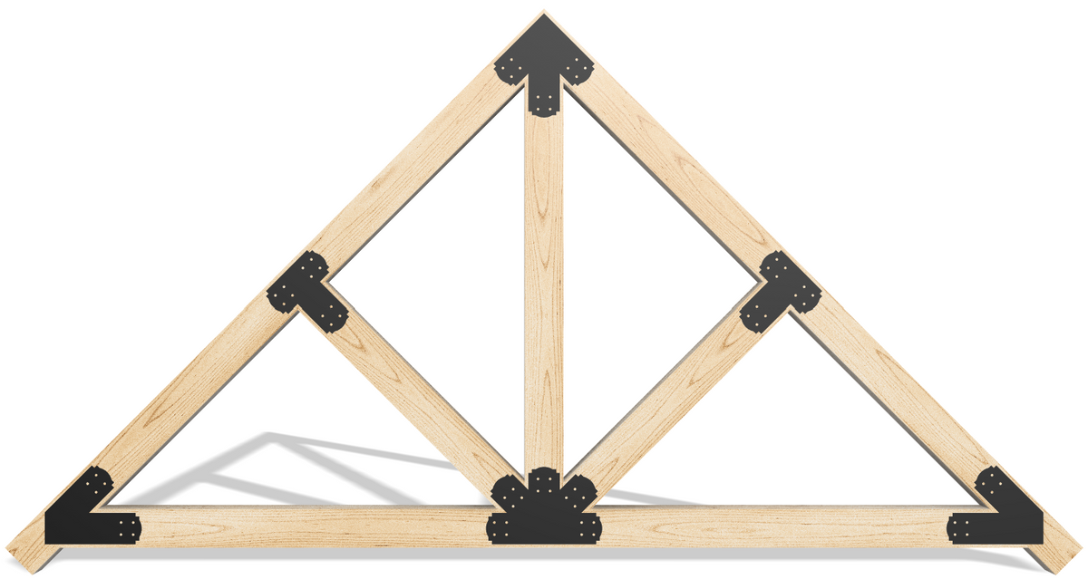 Decorative Design Timber Truss Brackets for 8x8 Posts, 8" Timber Truss ...