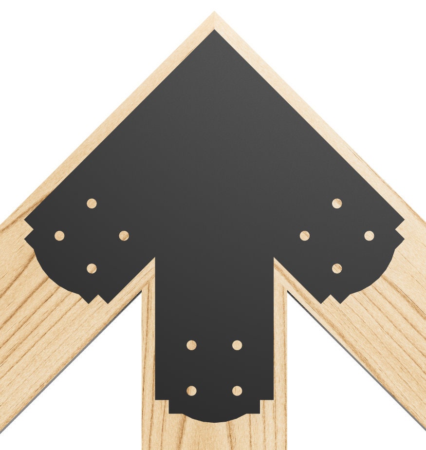 Decorative Design Timber Truss Brackets for 8x8 Posts, 8" Timber Truss ...