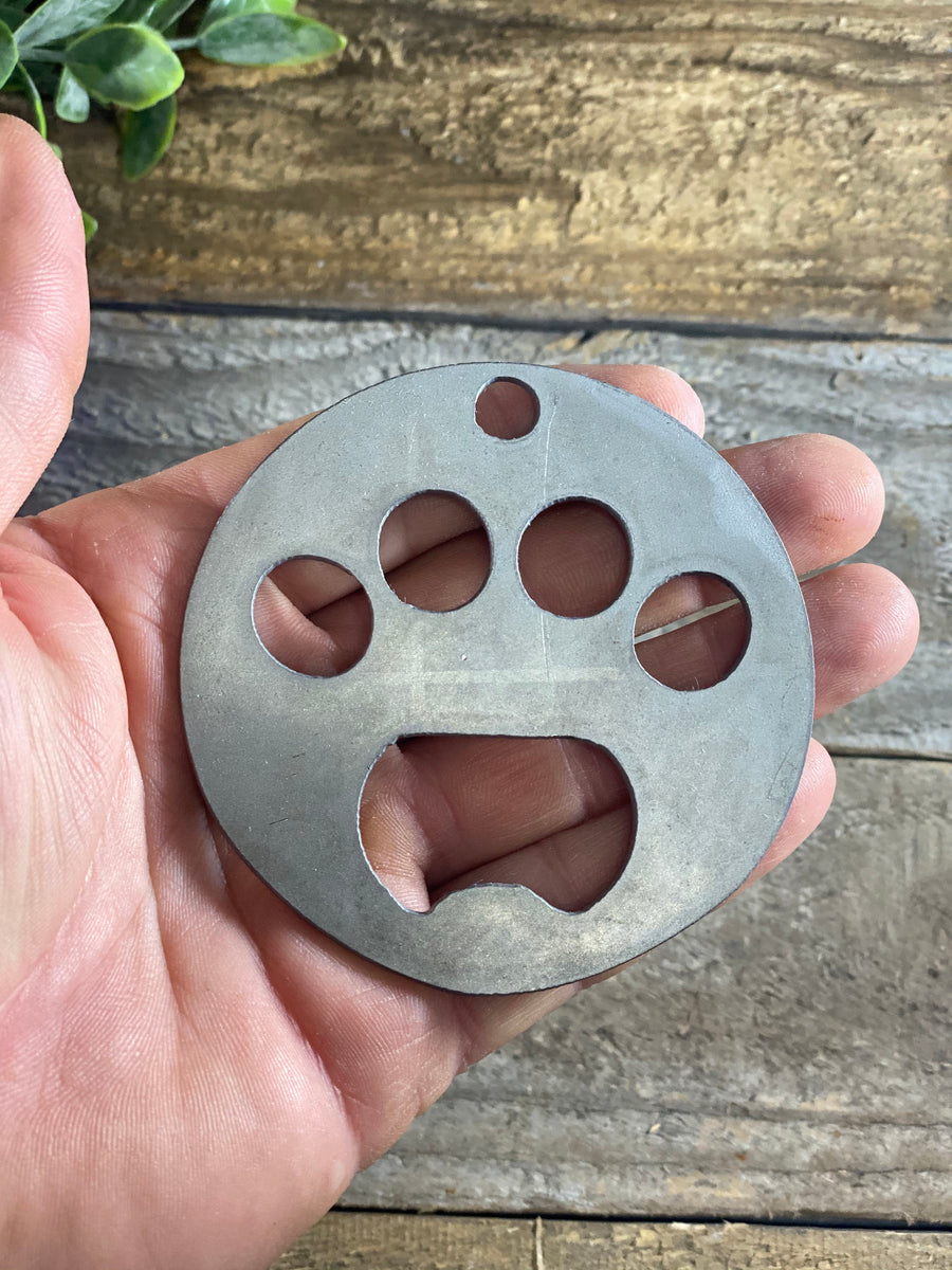 Paw Print Bottle Opener – Texas Metal Makers